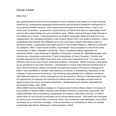 Cover Letter (6) | DOC