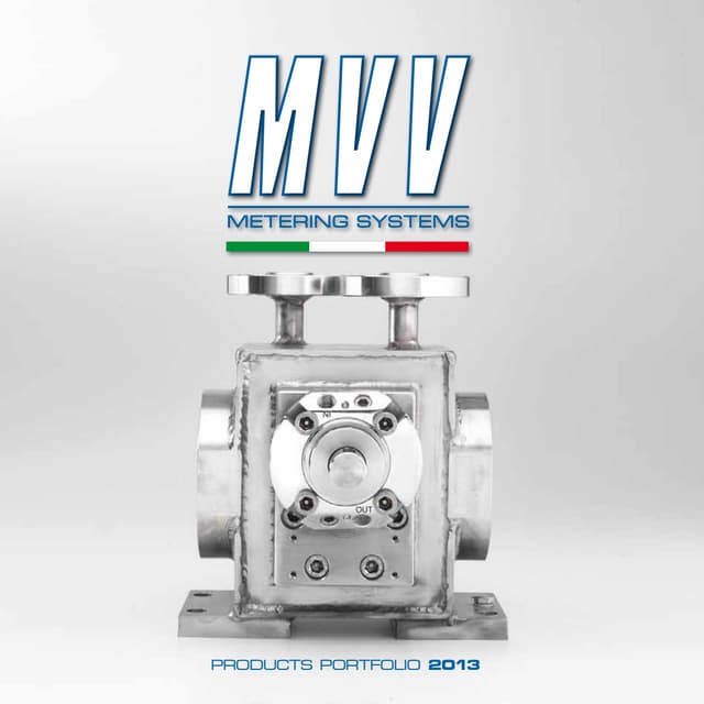 MVV-Products portfolio 2013 | PDF