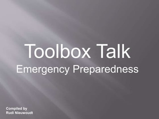 Roles, Duties and Responsibilities of Standby Man | PPTX