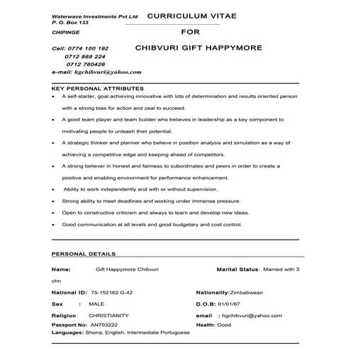 chibvuri cv_2-1(1) (1) | DOC