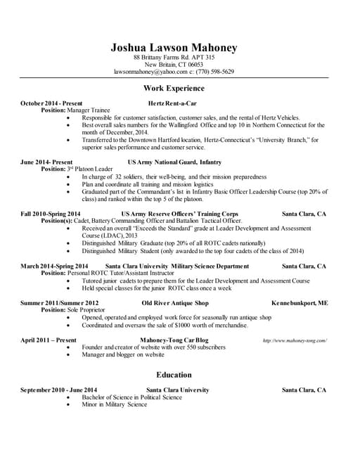 Resume | PDF