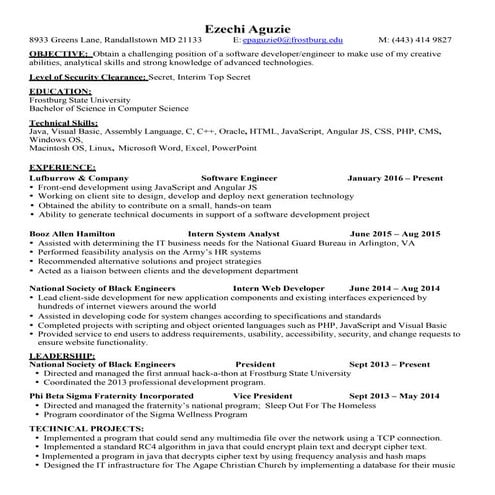 WangCheng_CMU_ResumeS16 | PDF