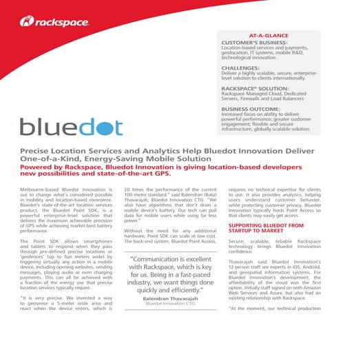 CRP-Bluedot-Innovation-ANZ-Case-Study-Final | PDF | Cloud Computing | Internet