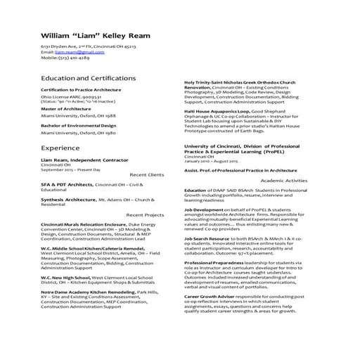 Jonathan e. brandt, aia, leed ap resume 2013 copy | PDF