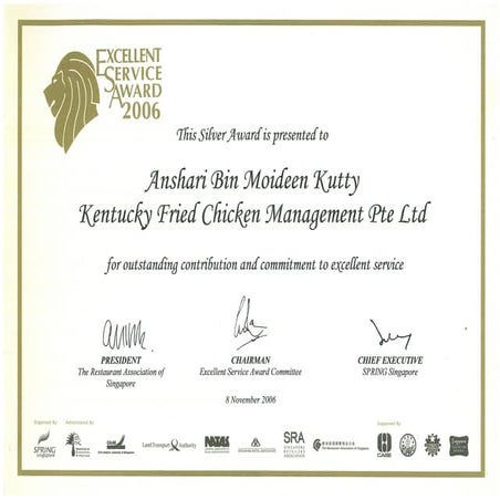 Anshari - EXSA Award | PDF