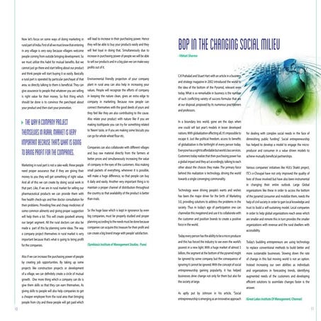 Issue19Sep2013_BoP_in_the_Changing_Social_Milieu_part13_GLIM magazine | PPT