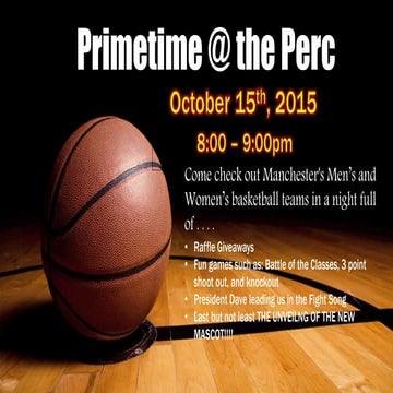 Primetime @ the Perc | PPTX | Basketball | Sports