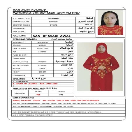 AAN BT SAADI AWAL | PDF