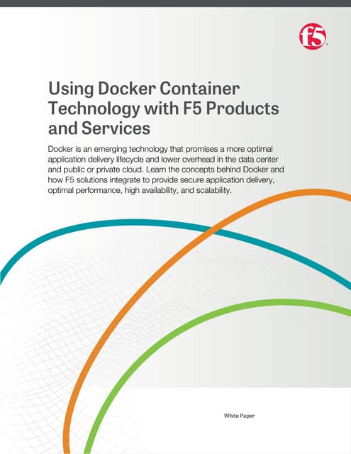 Docker-PPT.pdf for presentation and other | PDF | Operating Systems | Computer Software and ...