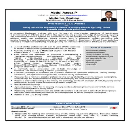 AZEEZ EDITED CV | PDF