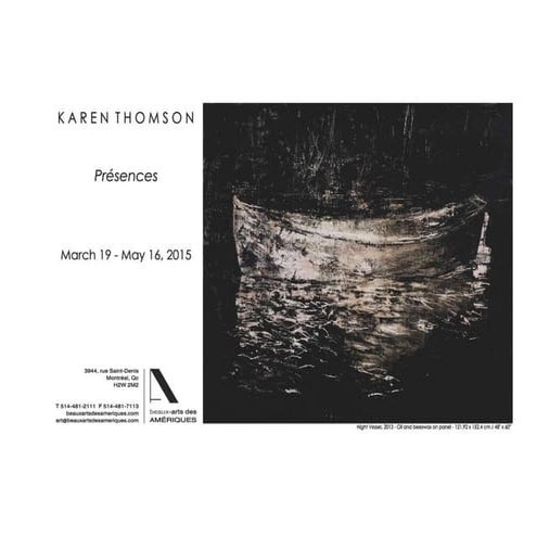 Karen Thomson Solo Art Exhibition | DOCX