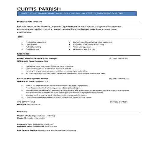 2015 Resume | DOCX