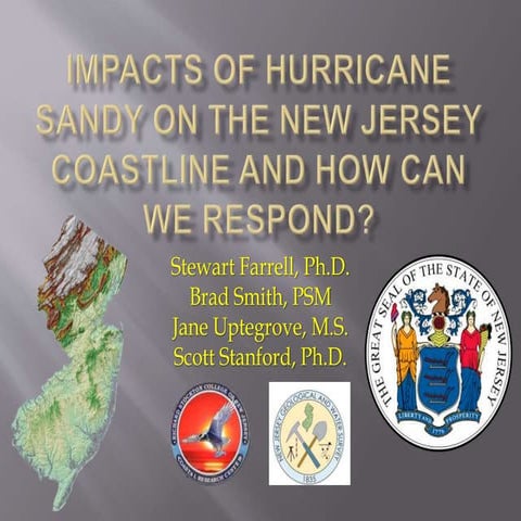 Impacts of Hurricane Sandy on the New Jersey | PPTX