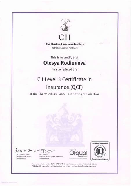 Certificate | PDF