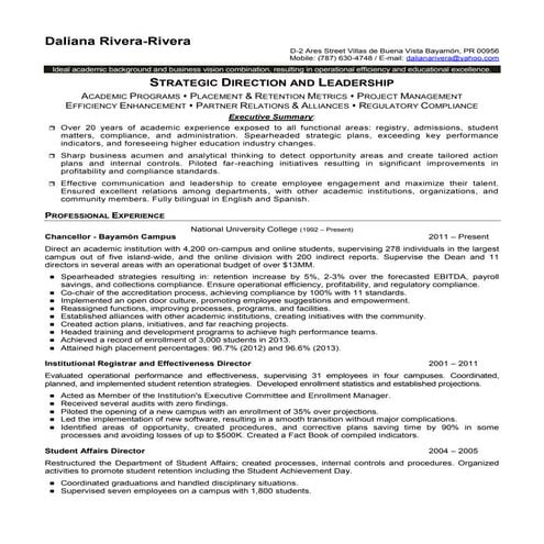 Daliana Rivera - Resume | PDF