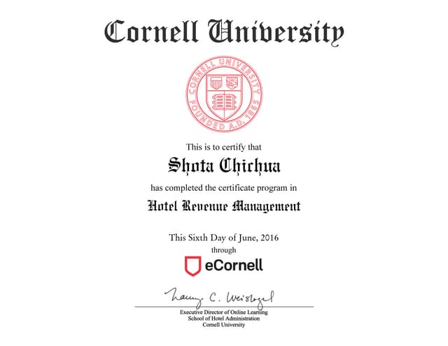 Cornell Phd Diploma