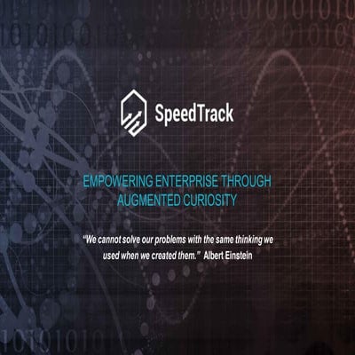 SpeedTrack Tech Overview 2015 | PPT