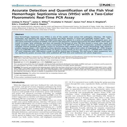 Koi Herpes Virus (KHV) | PDF