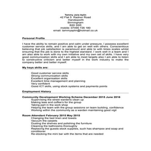 my cv | RTF | Bars & Restaurants | Attractions