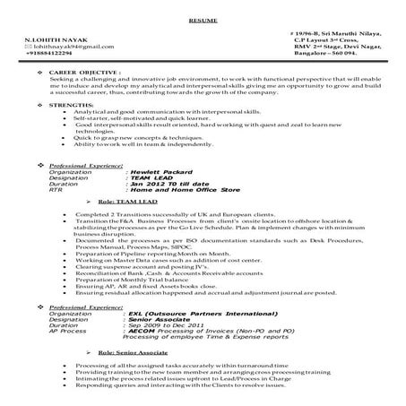 Rakesh CV | PDF