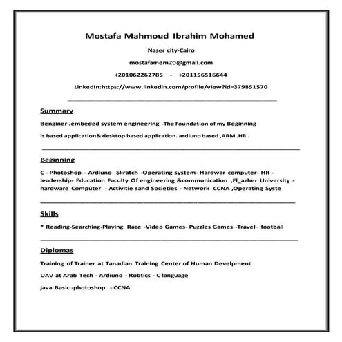 Mostafa Mahmoud Ibrahim Mohamed | DOCX