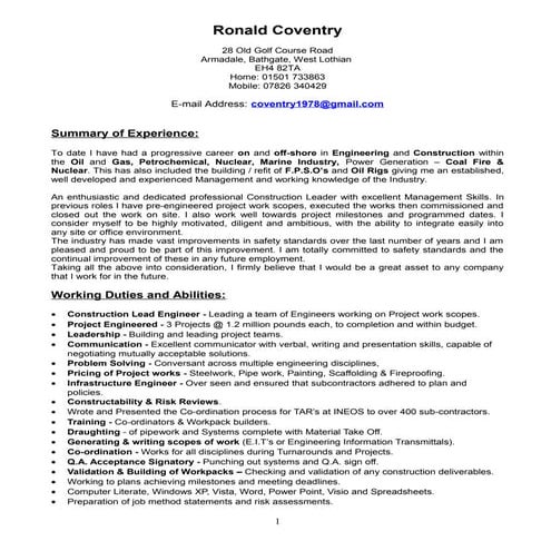 Jared Langham Resume 4 | PDF