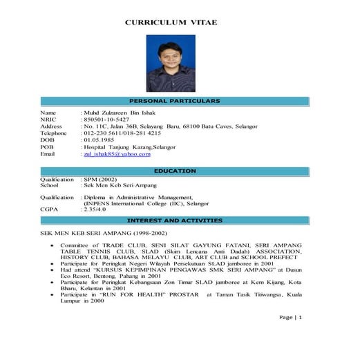 PRUDENCE NEW CV | DOCX