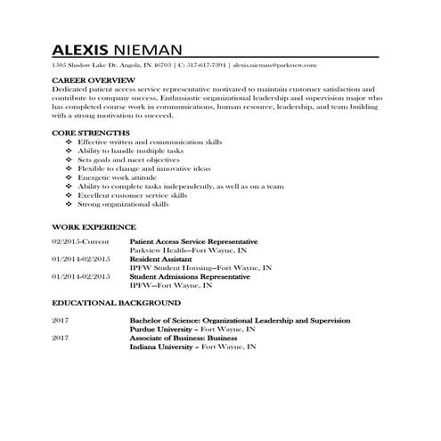 Resume-Dayna-Stroupe-1 | DOC