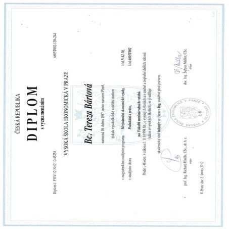 Diploma & Diploma Supplement | PDF