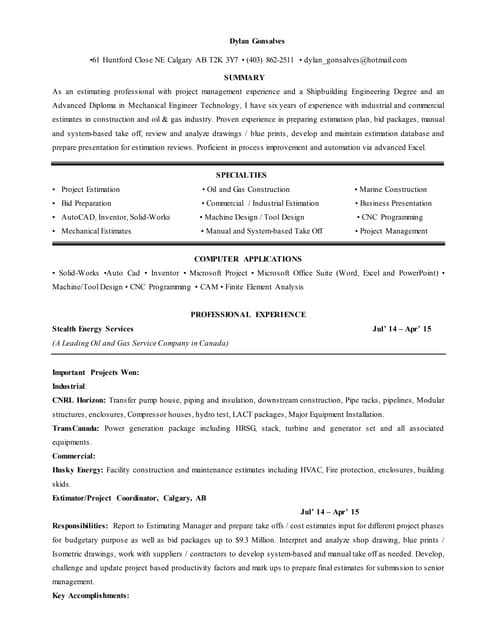 Harrison David Resume | PDF