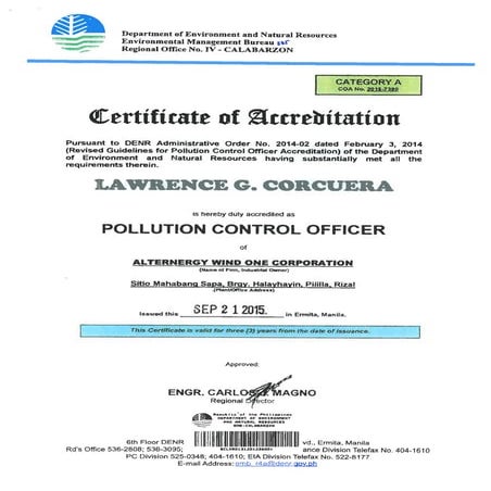 PCO Accreditation | PDF