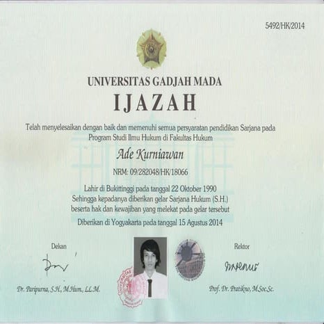 scan ijazah | PDF