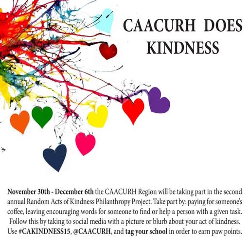 CAACURH DOES KINDNESS | PPT