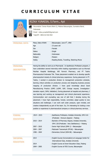 general CV_IBNU linkedin | PDF