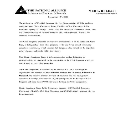 cisr announcememt | PDF