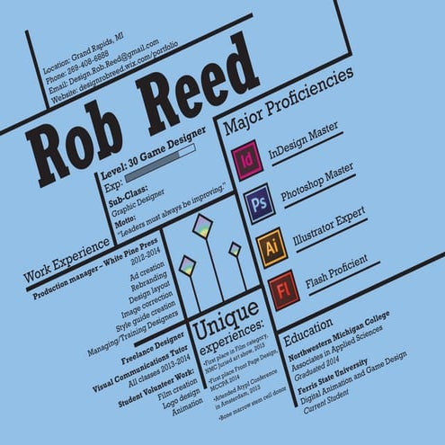 Rob_Reed_Resume_2016 | PPT