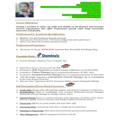 CV JUNAID SHAH | DOCX