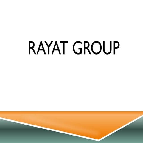 Rayat Marketing Presentation | PDF