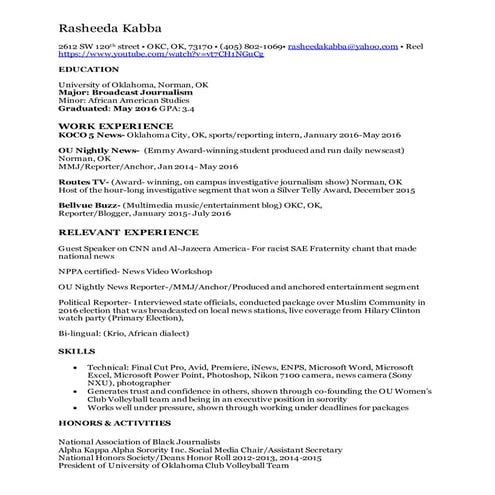 Tiffany Resume 2_2016 | DOCX