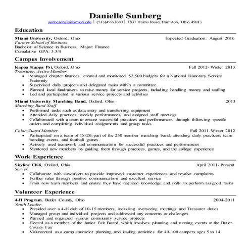 John Marsh Resume | DOCX