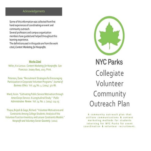 15 Inspiring Community Service Activity Ideas for Any Group | PDF