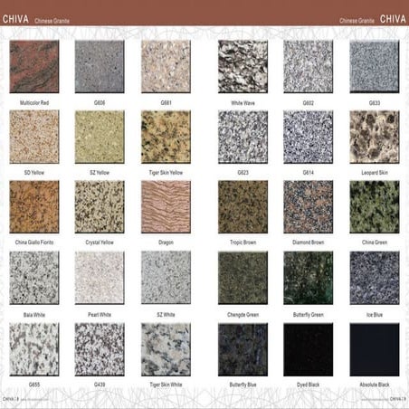 CHIVA STONES CATALOGUE 6 | PDF