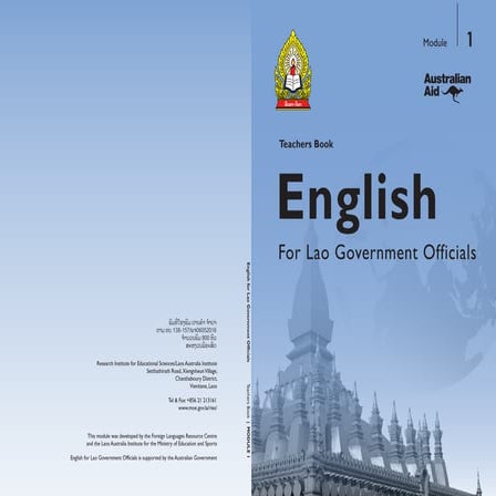 Teacher textbook - Module 1 | PDF