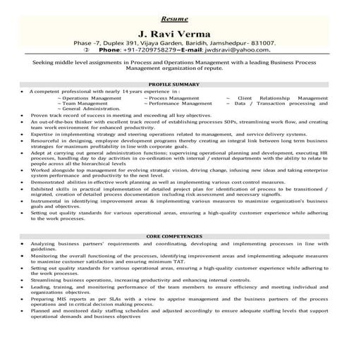 Resume Ravi-new1 | DOCX