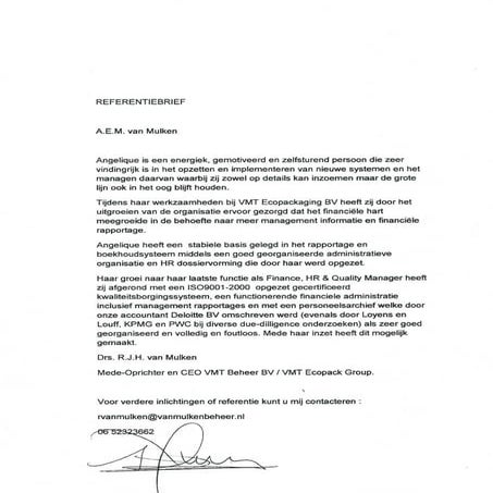 referentiebrief vmt ecopack | PDF