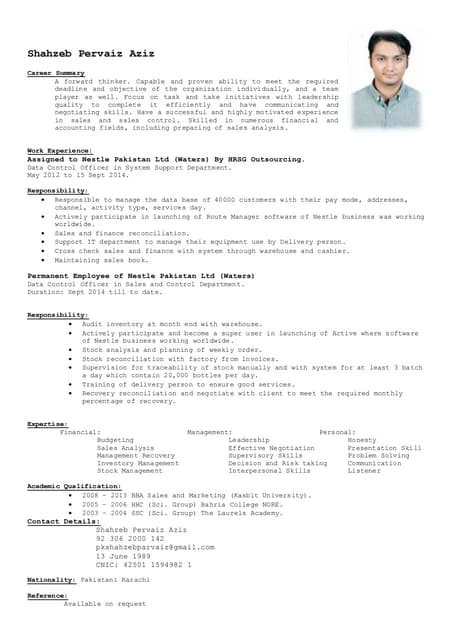 Mahwish cv | DOC