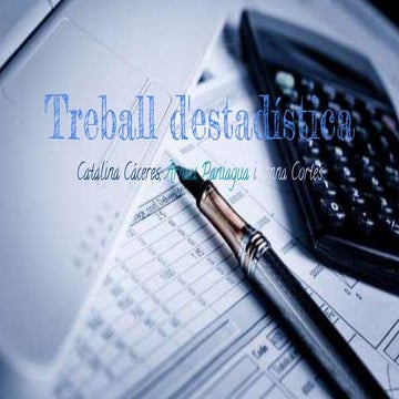 Treball d'estadistica | PPT