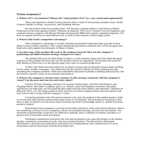 Written Assignment 2 | DOC