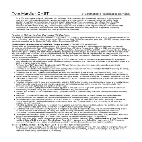 Resume Judson Kenoyer 081915 - Independent Contractor | DOCX