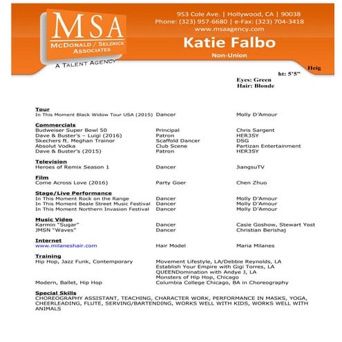 9:11:16- MSA RESUME | PDF